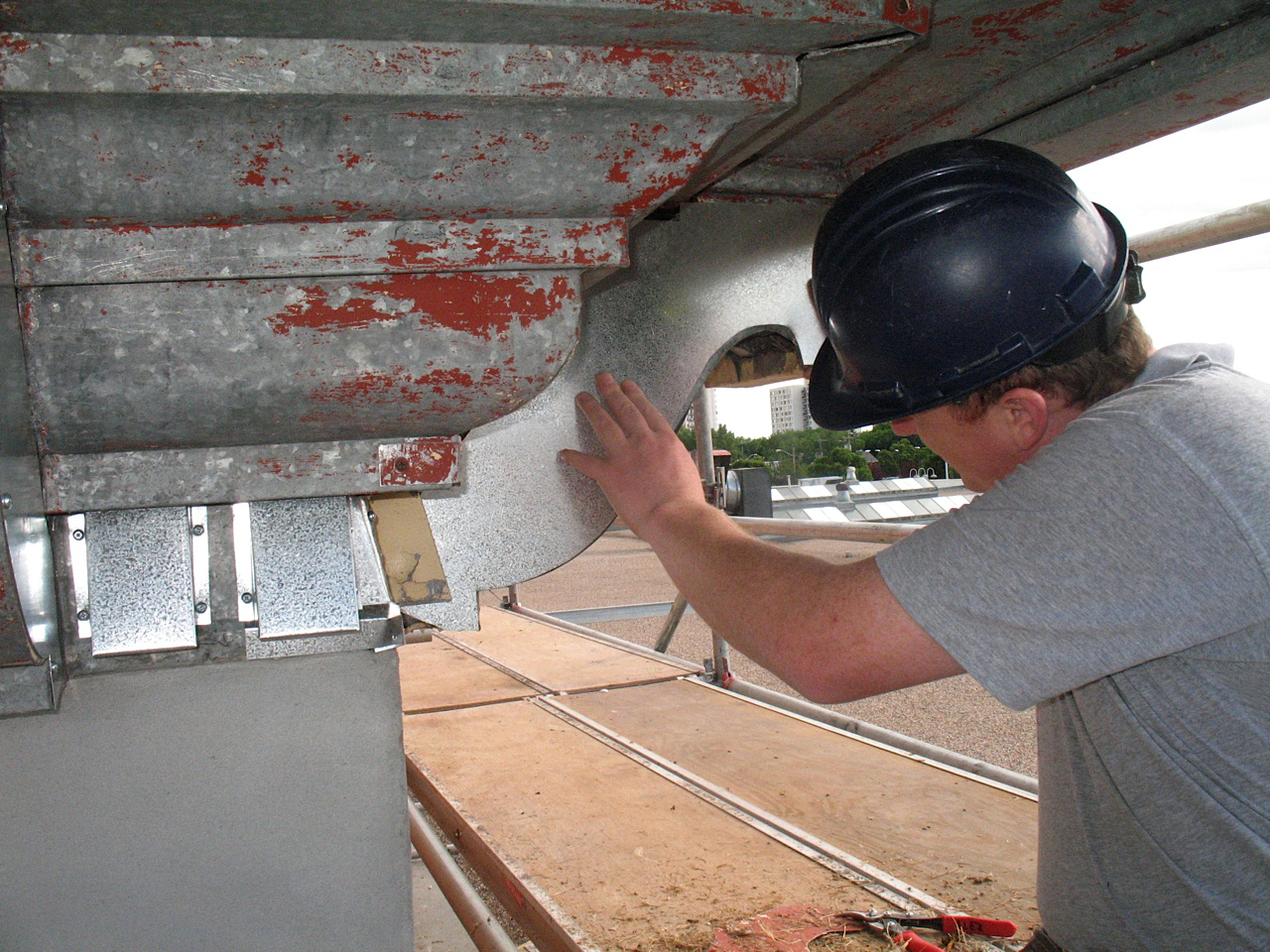 Walterdale Theatre Cornice Repair — David Murray Architect
