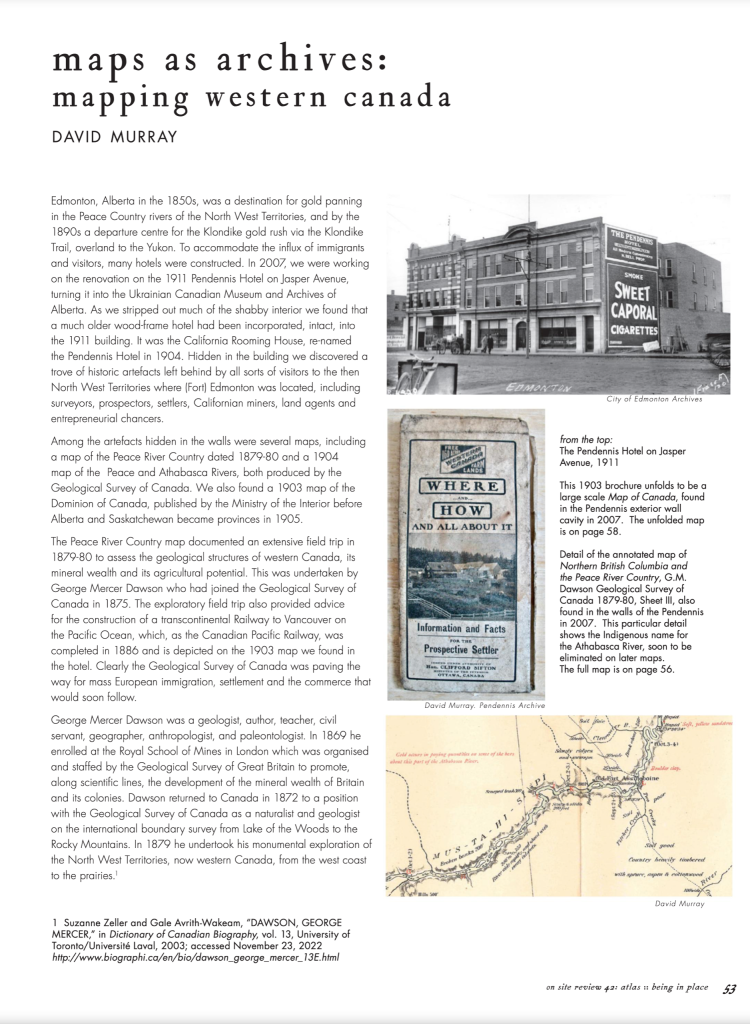 Pendennis Hotel Maps — David Murray Architect